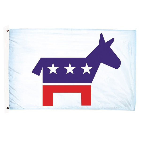 Quality Democratic Party Flags For Sale! $5 Shipping!