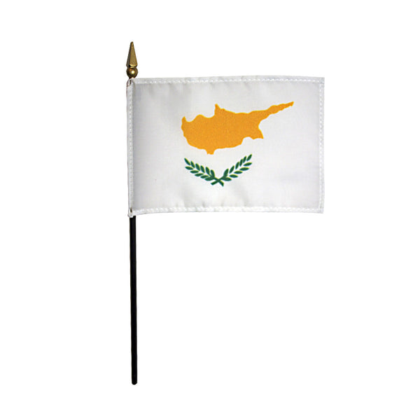 Miniature Cyprus Flag for sale! $5 Domestic Shipping!