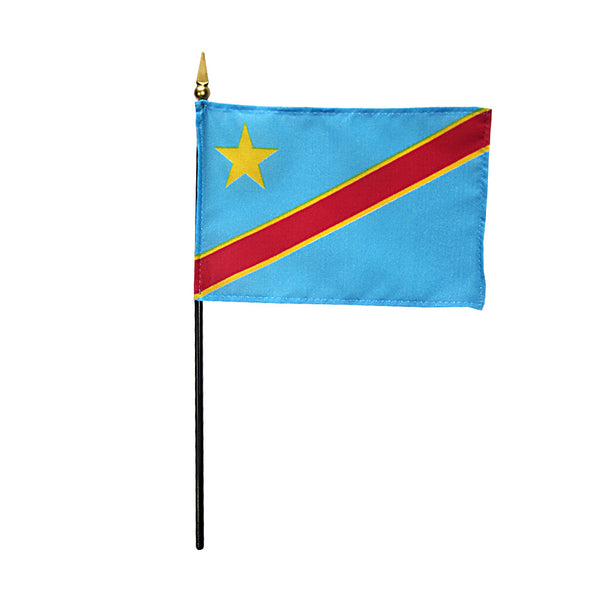 Mini Democratic Republic of the Congo Flags For Sale!
