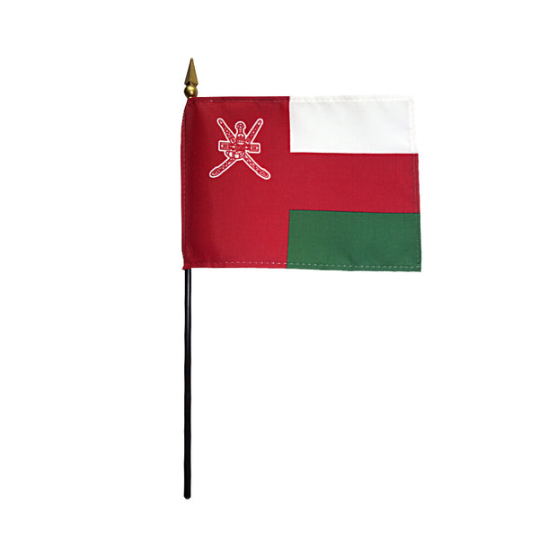 Miniature Oman Flags For Sale! $5 Domestic Shipping!