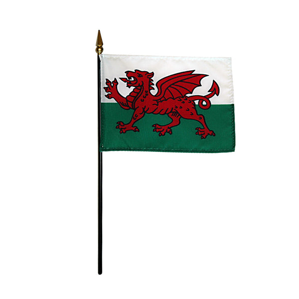 Miniature Wales Flags For Sale! $5 Domestic Shipping!