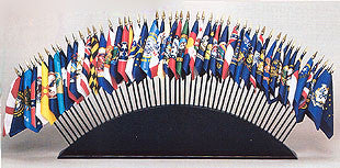 Miniature 50 States Flag Set For Sale! $5Shipping!